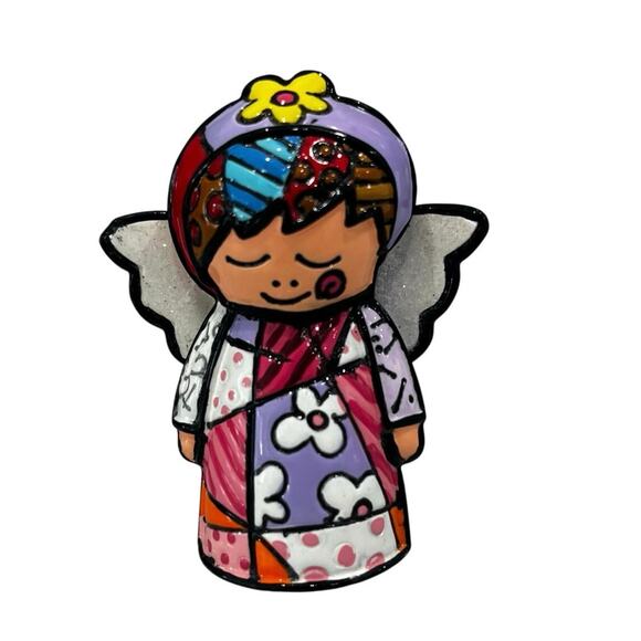 Giftcraft | Accents | Romero Britto Mini Angel By Giftcraft 25 Figurine ...